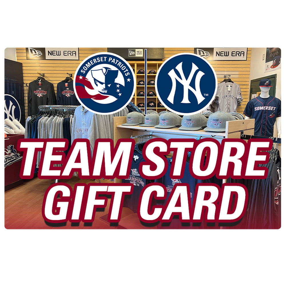 Somerset Patriots Ballpark Team Store (Merchandise Only) Physical Gift ...