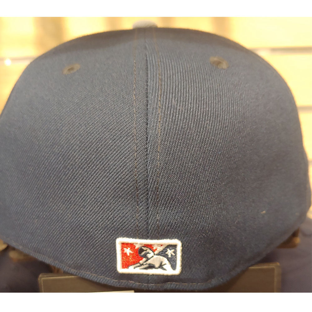 Somerset Patriots New Era 59FIFTY Road Navy Gray Fitted Cap – Somerset ...